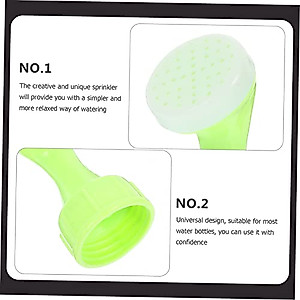 Yardwe 20 Pcs Watering Can Nozzle Portable Water Kettle Pot Plant Plastic Watering can Watering Nozzle for Bottle Watering Bottle Spray Heads Water Bottle Sprinkler caps Bottle Sprinklers