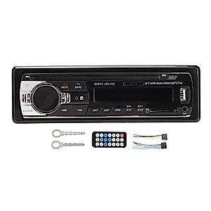 Dual USB Car Stereo Receiver,Car Radio AI Voice Control LED Display,Handsfree Calling Dual Connection USB2.0 CD Car Digital Media Audio Player for Listening to Music