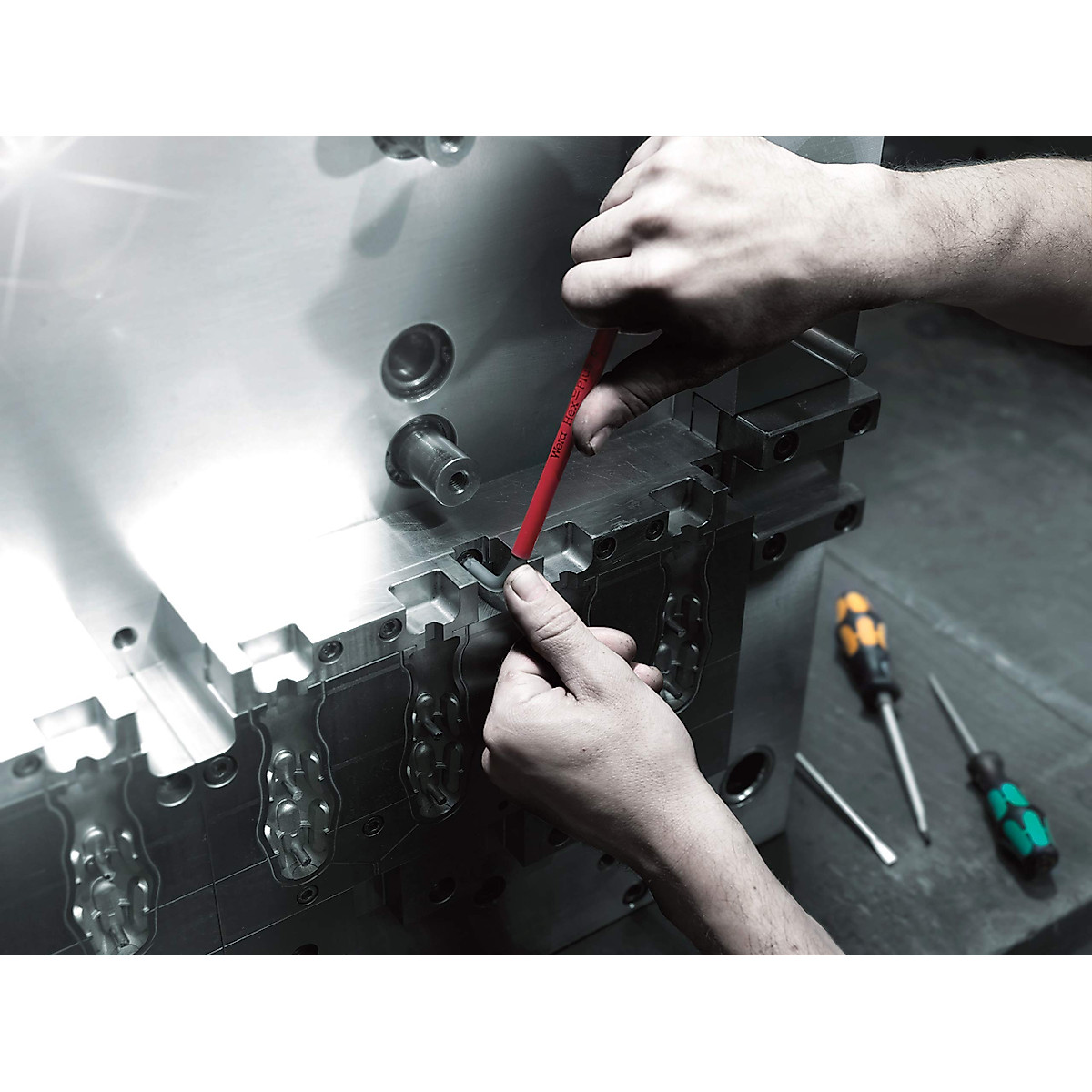 Wera 05022639001 L-key-Set for 950 SPKL/9 SZ imperial,MULTI