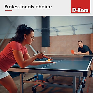 15 Pack | 3 Star Ping Pong Balls Orange (Size 40+) Table Tennis Ball Set | High-Performance Durable ABS Training Balls for Indoor/Outdoor Racket Games, Competitions