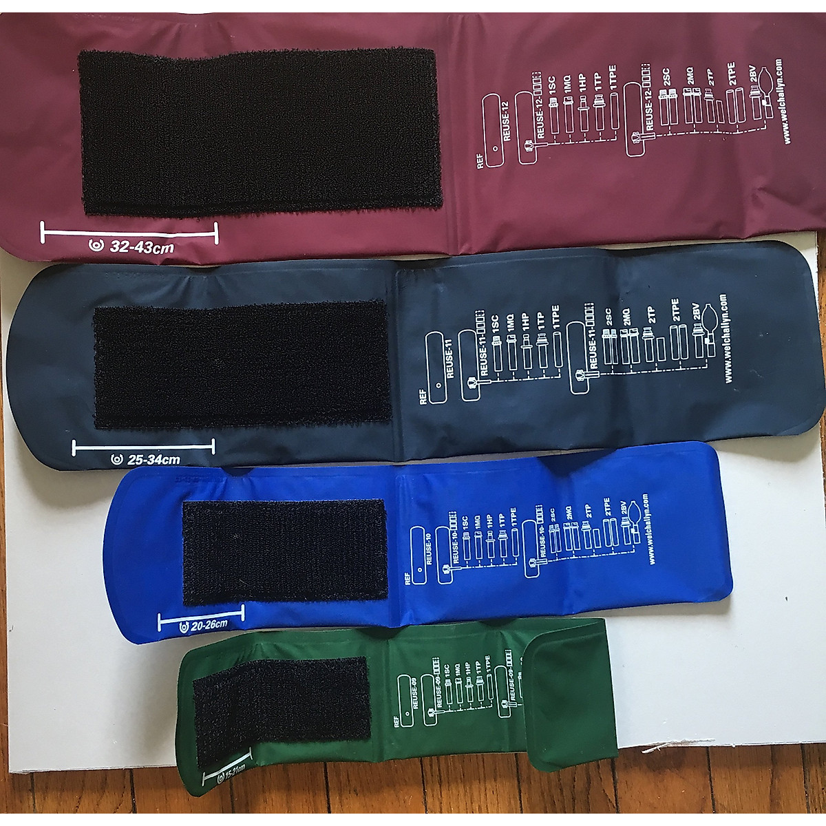 Welch Allyn DS58-MC Gauge with Family Practice Kit, Nylon Zipper Case