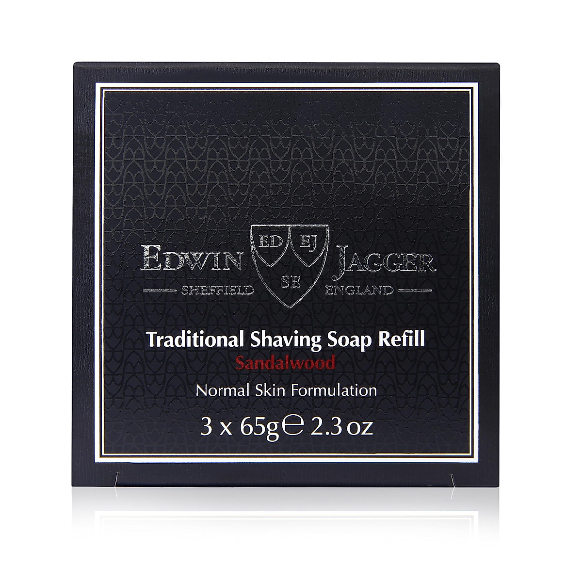 Edwin Jagger Shaving Soap Refill, Sandalwood, 3-Pack
