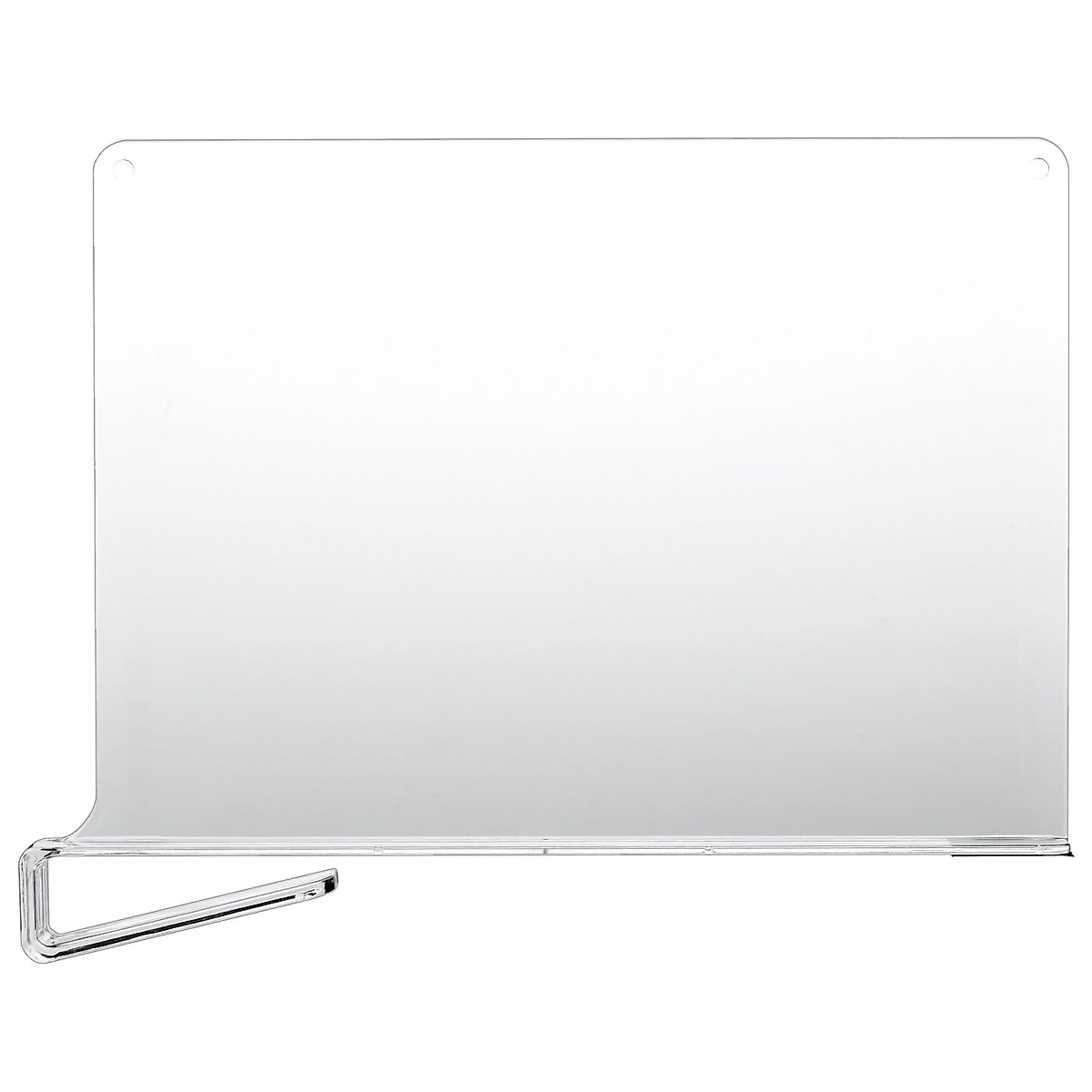 Juvale 6 Pack Clear Shelf Dividers for Closet Organization, Clothes Dividers for Shelves (8.25 x 11 in)