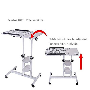 Ohvivid Study Writing Table,Home Desktop Computer Desk Bedroom Laptop Study Table Space Saving Office Table Home Office Desk Side Table Foldable Computer Table Simple Workstation Furniture