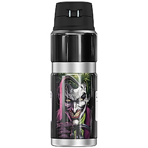 Batman Batman vs Joker THERMOS STAINLESS KING Stainless Steel Drink Bottle, Vacuum insulated & Double Wall, 24oz