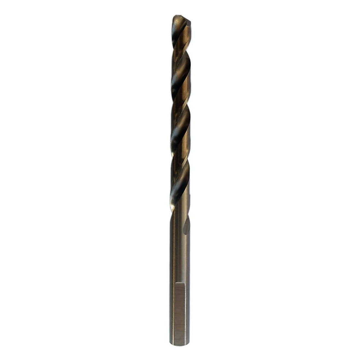 1/4-Inch Cobalt Steel M35 Jobber Length Twist Drill Bits for Hard Metal, Stainless Steel, Pack of 12