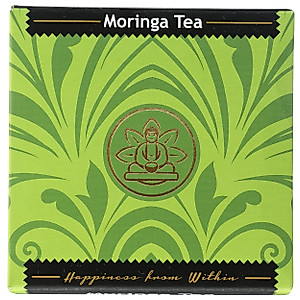 Buddha Teas Organic Moringa Tea - OU Kosher, USDA Organic, CCOF Organic, 18 Bleach-Free Tea Bags