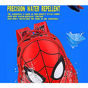 Ucqqerw Toddler Backpack Kids School Bag Large Capacity Lightweight Vacation Travel Bookbag Adjustable Shoulder Strap Daypack for Boys Girls L