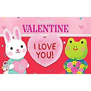 My Little Valentine Finger Puppet Valentines Board Book Ages 0-4