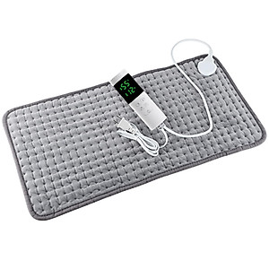 Electric Heating Pad, Small Multifunctional Electric Heated Blanket, Digital Display 12 Level Timing,Hot Pad for Arms and Legs