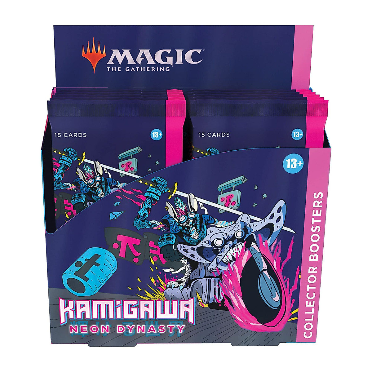 Magic: The Gathering Kamigawa: Neon Dynasty Collector Booster Box | 15 Count (Pack of 12), Total 180 Magic Cards