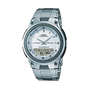 Casio Men's AW80D-7A Sports Chronograph Alarm 10-Year Battery Databank Watch