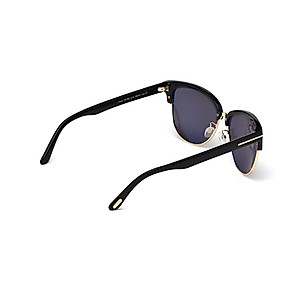 Tom Ford Fany Sunglasses in Shiny Black FT0368 01A 59
