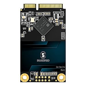 mSATA SSD 1TB SHARKSPEED SATA 3 6Gb/s 3D NAND Mini Internal Solid State Drive for Laptop PC Desktop (mSATA, 1TB)