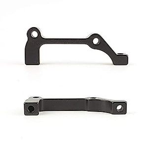 BUCKLOS PM/is Front Rear 180/203mm Disc Brake Caliper Mount Adapter Gear Parts Accessories, CNC Machined Aluminum Alloy Rotor Adapter with Bolts.