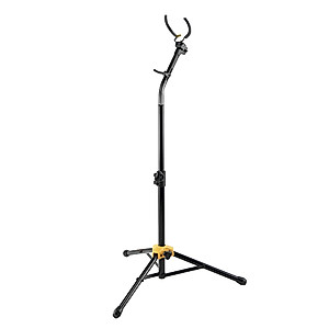 Hercules DS730B Auto Grip Alto/Tenor Sax Stand Black