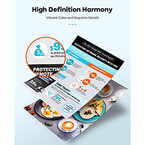 TESEN 67XL Remanufactured 67XL Ink Cartridge Replacement for HP 67XL 67 XL Use with HP Envy 6030 6034 6075 DeskJet 1255 2723 2755 Plus 4122 4140 Printer Ink (2 Pack, 1 Black+1 Color)