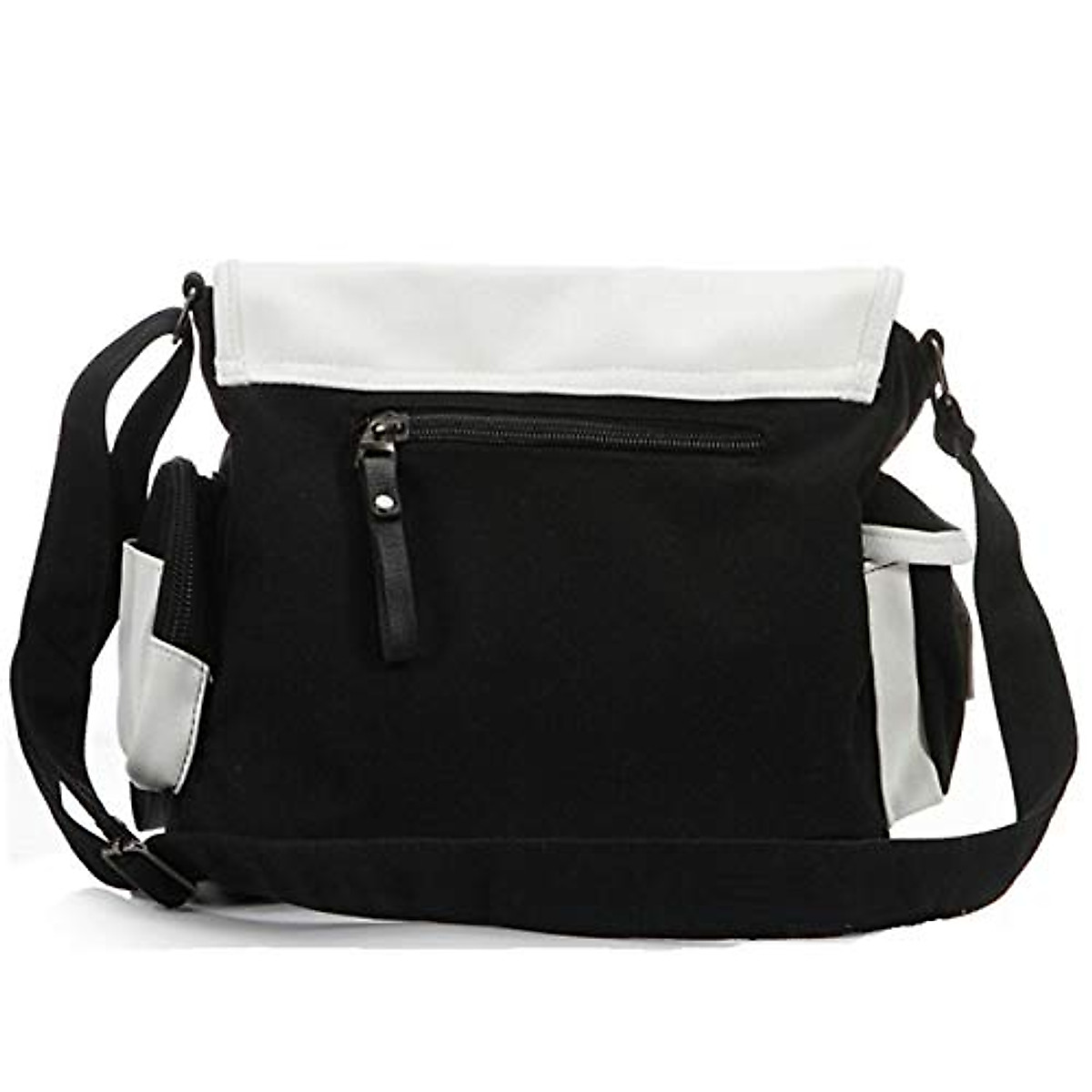 ISaikoy Casual Canvas Messenger Bag Satchel Crossbody Bag Handbag Shoulder Bag Color Q109