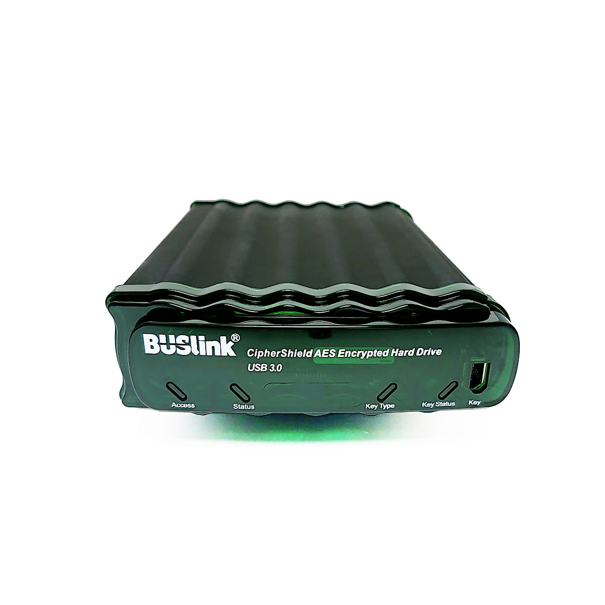 Buslink CipherShield USB 3.0/eSATA FIPS 140-2 Level 2 HIPAA 256-bit AES Hardware Encrypted Desktop Hard Drive (2TB)
