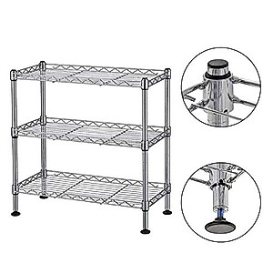 Kitchen Storage Organization Racks Holders or Makeup Organizers 3-Tier