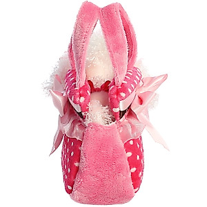 Aurora® Fashionable Fancy Pals™ Fancy Pink Polka Dot™ Stuffed Animal - On-The-go Companions - Stylish Accessories - 8 Inches