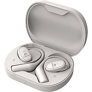 CHISANA Wireless Earbuds, Bluetooth Headphones Extreme Subwoofer Bass,Bluetooth Earbuds for Stable Connection,Instant Pairing and Dual Microphones,Suitable for Workout, Running, Gym (White2)