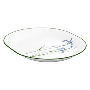 Corelle Impressions 12-1/4-Inch Serving Platter, Shadow Iris