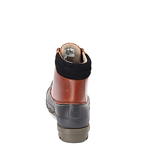 Sperry Mens Footwear Men's Avenue Duck Boot, Black/Amaretto, 10