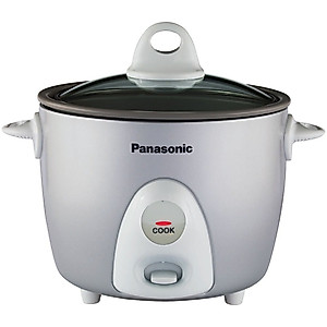 Panasonic SR-G06FG Automatic 3.3 Cup (Uncooked) Rice Cooker (Silver)