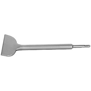 3 Inch SDS Plus Chisel Angled Bent Tile Chisel 3X10 Inch Thinset Scaling Chisel SDS Plus Floor Scraper Cranked Tile Removal Chisel Bit With 3/4 Inch SDS Plus