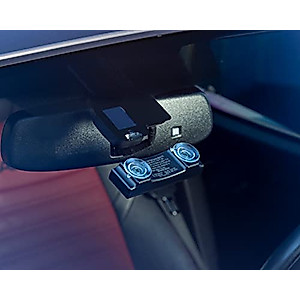 Uni 19-State Portable Toll Pass, Blends Into Windshield (Black)