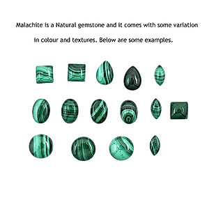 5, 82Cts Solitaire Natural Malachite 925 Silver Overlay Ring Size 9 For Women, Handmade Green Stone April Birthstone Ring Jewelry Gift For Her