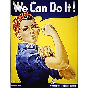 CafePress Rosie The Riveter Art Mug Ceramic Coffee Mug, Tea Cup 11 oz