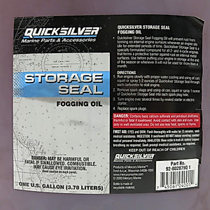 Quicksilver Storage Seal Fogging Oil, 1-Gallon