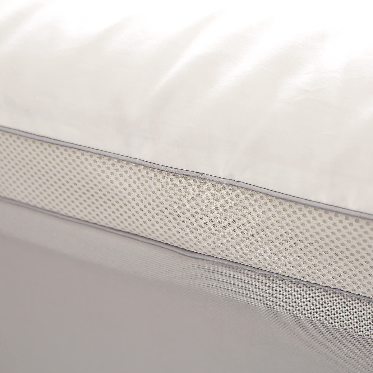 Grandeur Collection Powernap Cotton Top Celliant Fiber Blend Mattress Pad - White Cal King