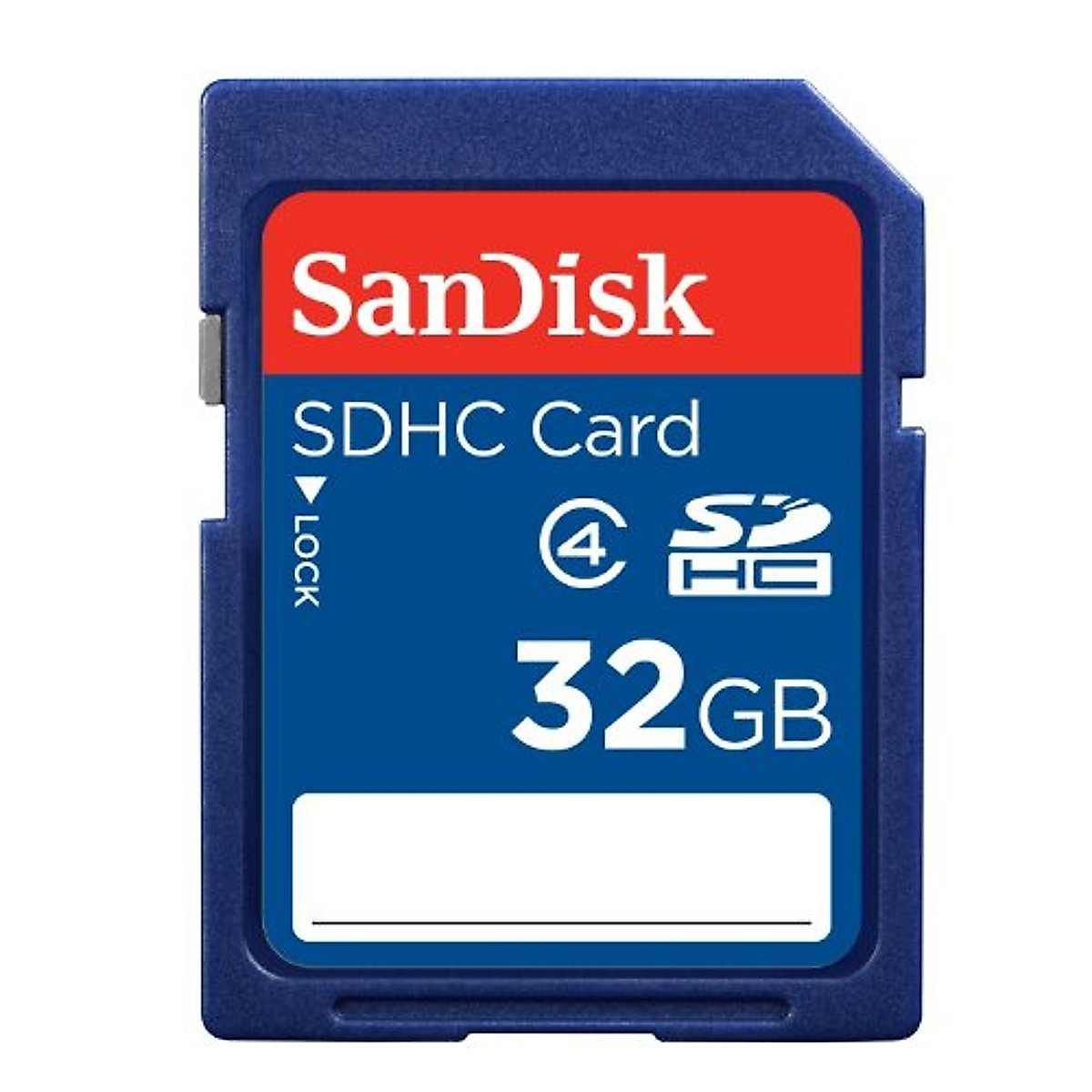 SanDisk Standard - Flash memory card - 32 GB - Class 4 - SDHC Retail Package