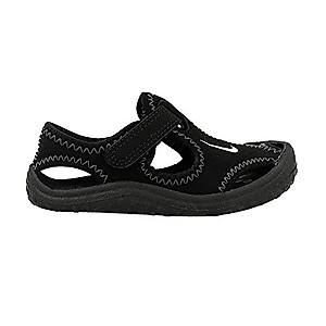 Nike Kids Sunray Protect Infant/Toddler Black/White Boy's Shoes