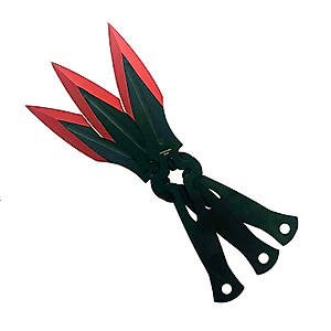 MasterTarget Target Master 8" 3PCS Cross Style Fixed Blade Set. 440 Stainless Steel Blade, Gifts