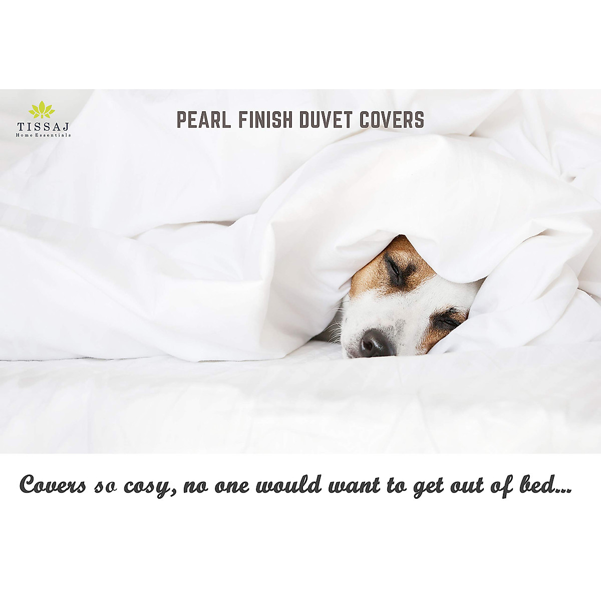 Tissaj Luxury Collection – Queen Size Duvet Cover – 100% GOTS Certified Organic Cotton – Sateen Weave – Damask Stripes Cloud Grey Color