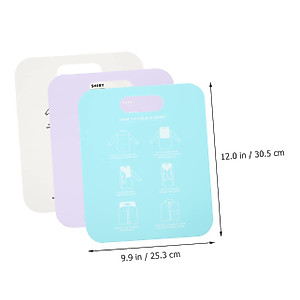 3pcs Clothes Board Clothing Folder Board Folder Board for t Shirt Clothes Folder Folding Board Shirt Folding Board Laundry Folder Board T-Shirt Folder T Shirt Folder Board