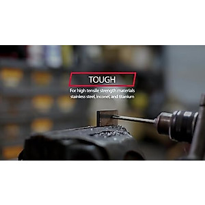 Drill America 17.00mm Cobalt Reduced Shank Drill Bit with 1/2" Shank, D/ACO Series