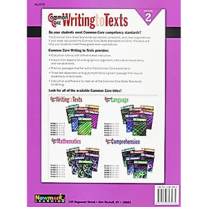 Newmark Learning Grade 2 Common Core Writing to Text Book (CC Writing)