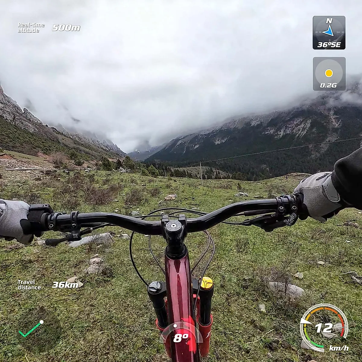 Original Osmo Action GPS Waterproof Bluetooth Remote Control Built-in GPS Can Record One Variety of Sports Information Excellent Performance Convenient Travel