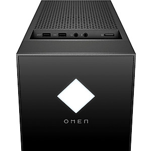 Latest HP OMEN 30L Gaming Desktop | AMD Ryzen 5 5600G 6-Core | AMD Radeon RX 6600 XT 8GB | 16GB DDR4 1TB SSD 2TB HDD | WiFi | BT | USB-C | Tempered Glass Side Panel | Win11 Pro