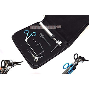 Brand New Professional 3.5 V LED Veterinary Otoscope Operating Kit High Quality Premium Set Cynamed