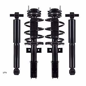 PM Auto Front - Rear Set of 4 Quick Complete Strut - Shock For 2007-2012 GMC Acadia