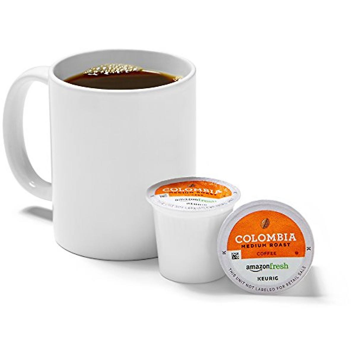 AmazonFresh 80 Ct. K-Cups, Colombia Medium Roast, Keurig K-Cup Brewer Compatible