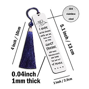 Bookmarks Gifts for Best Friends Book Markers Friendship Gifts for BFF Bestie Women BM006