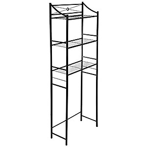 Sorbus Bathroom Storage Shelf Over Toilet Space Saver, Freestanding Shelves for Bath Essentials, Planters, Books, etc