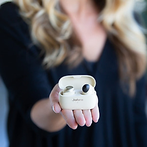 COMPLY TWo-220-C Earbud Tips for Jabra 85t Earphones with Comfortable Fit (Large, 3 Pairs),Black